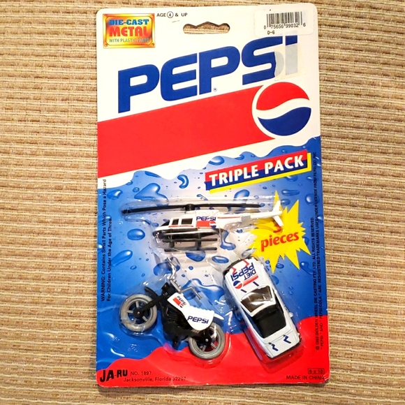 Toys | Vintage Pepsi Die Cast Triple Pack | Poshmark